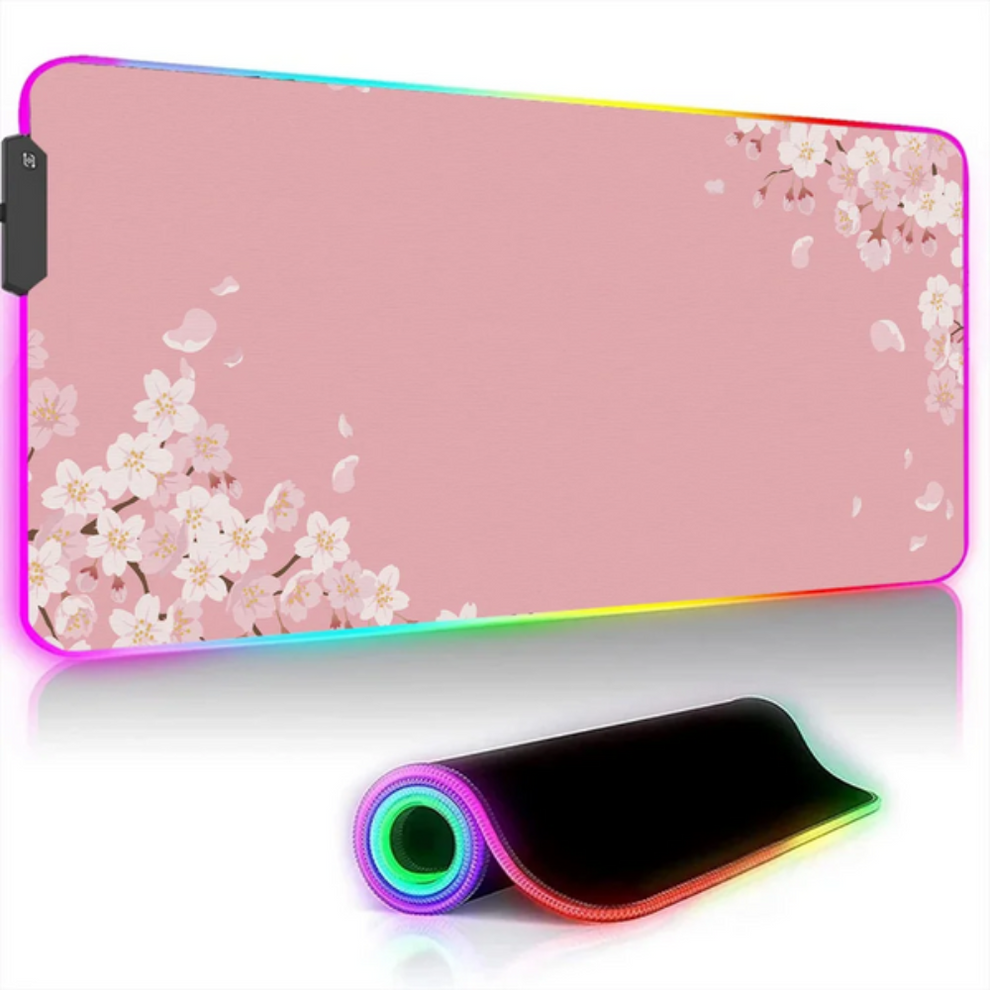 RGB Pink Gaming Mouse Pad – Onetify