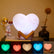 Heart Shape Touch Control Moon Glowing LED Lamp – Onetify