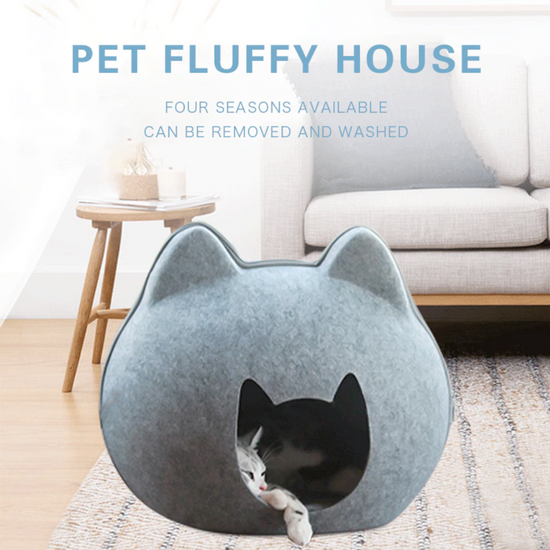 Adorable Cat Shape All Season Pet House – Onetify