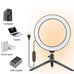 Large LED Ring Light with Stand – Onetify