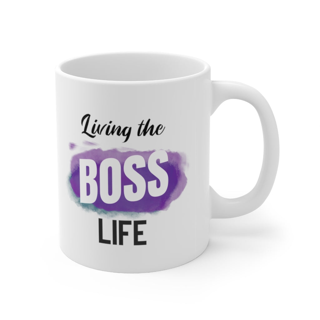 Living A Boss Life Mug – Onetify
