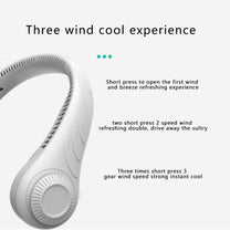 Bladeless Portable Cooler Neck Fan – Onetify
