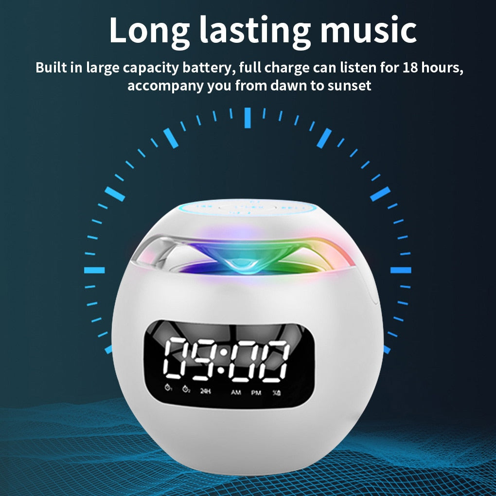 Sphere Wireless Bluetooth Clock Speaker – Onetify