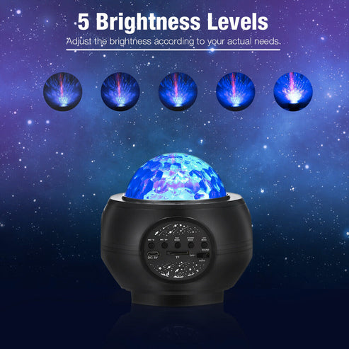 Outer Space LED Projector 32 Modes Bluetooth Speaker – Onetify