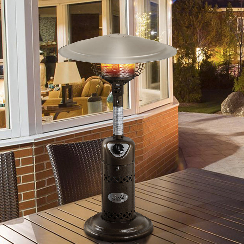 Outdoor Dining Table Top Cordless Propane Heater – Onetify