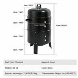3 in 1 Multi Layer Outdoor BBQ Grill Roaster – Onetify