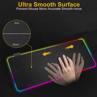 Dragon RGB Gaming 1 Touch Light Up Mouse Pad - Large Size – Onetify