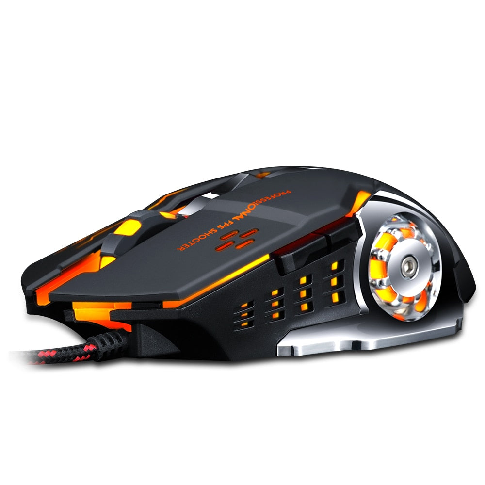 Professional 8D 3200DPI Adjustable Wired Optical LED Gaming Mouse – Onetify