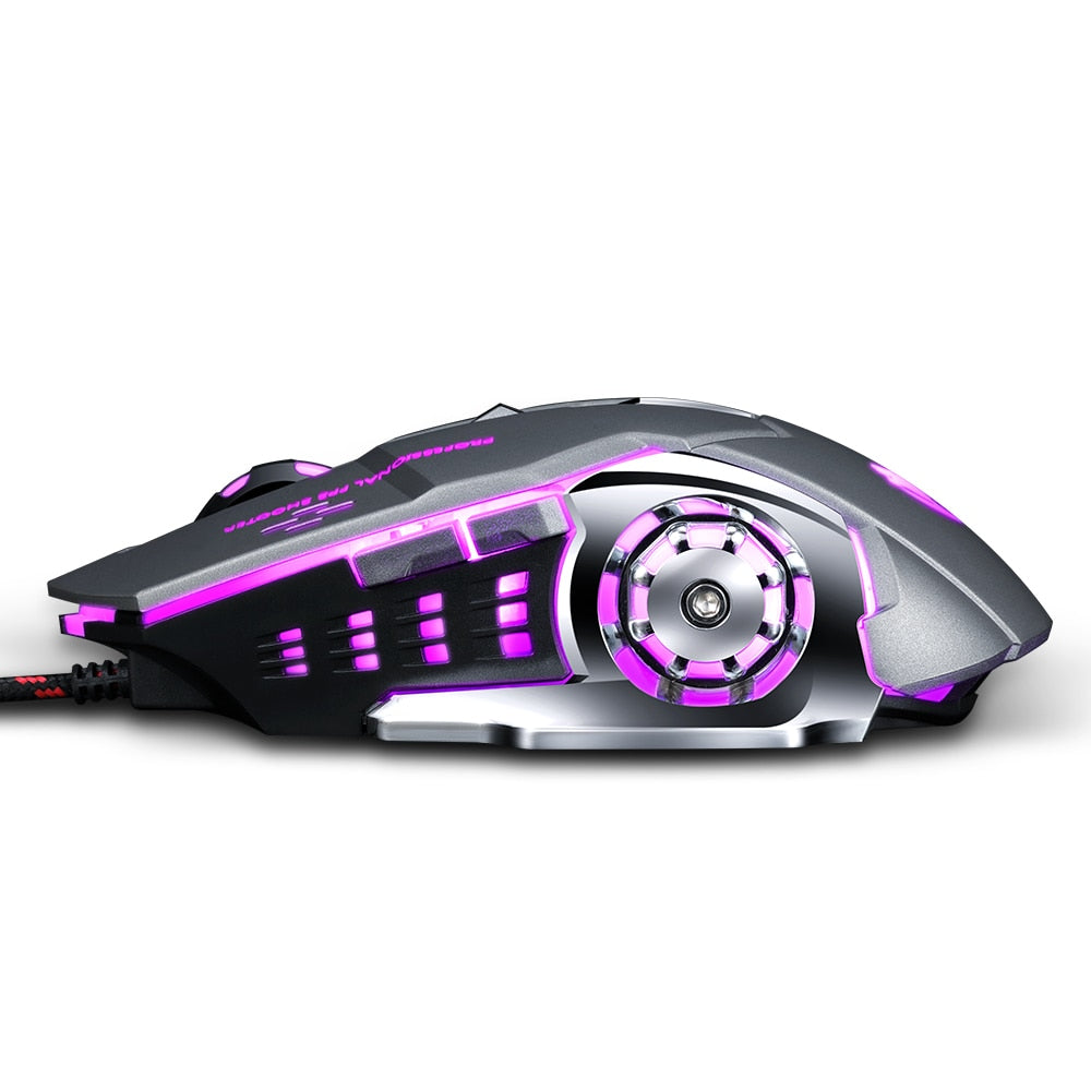 Professional 8D 3200DPI Adjustable Wired Optical LED Gaming Mouse – Onetify