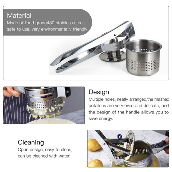 Premium Stainless Steel Vegetable and Fruit Presser – Onetify