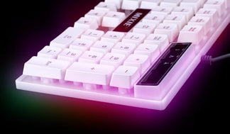 Ninja Dragons White Knight Gaming Keyboard and Mouse Set – Onetify