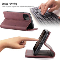 Luxury Magnetic Flip Wallet Case for iPhone – Onetify