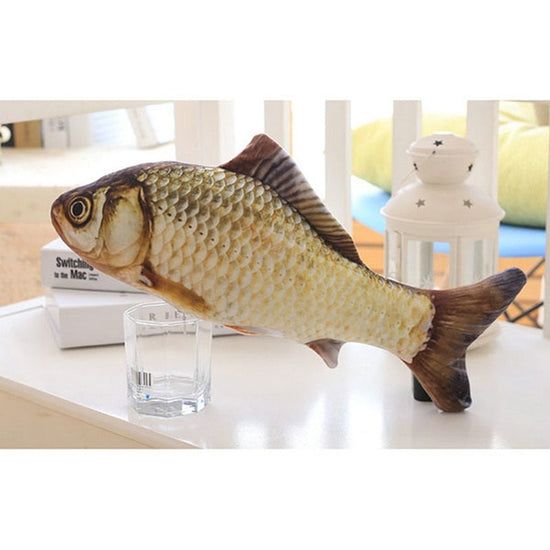 3D Fish Shape Soft Plush Pillow for Cat - 5 Pcs Set – Onetify