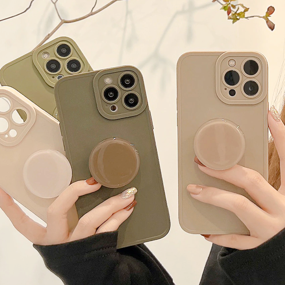 Earth Tone Phone Case With Adjustable Back Holder – Onetify